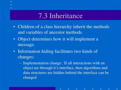 ppt object oriented programming chapter 7 programming