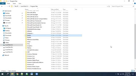 uninstall oracle 19c youtube