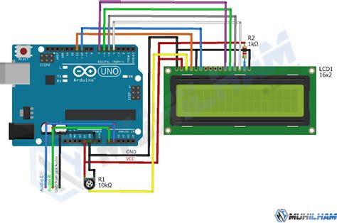 audio spectrum analyzer arduino lcd 2x16 muhilham electronics