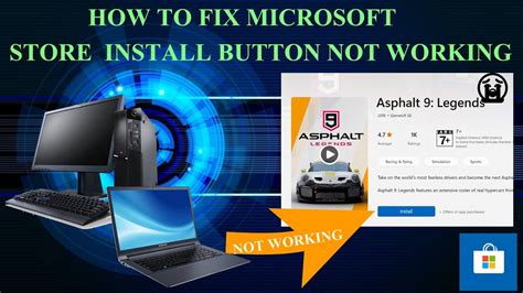 install button not working on microsoft windows store 2022 fix guide