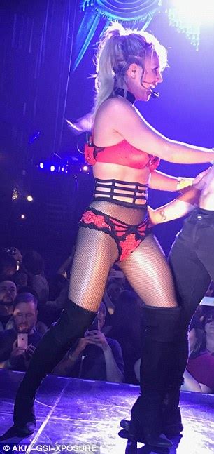 Britney Spears Strips Down To Her Lingerie For Saucy Las Vegas Show