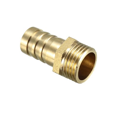 Brass Barb Hose Fitting Connector Adapter 16mm Barb X 1 2 Bsp Male Pipe