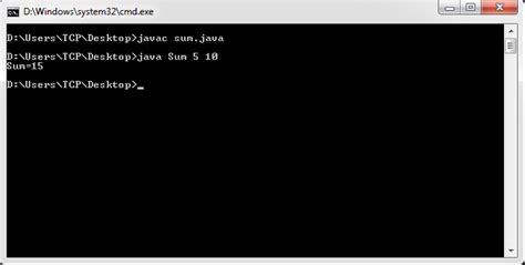 java command line arguments the java programmer