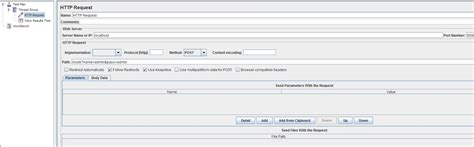 java forbidden response in post request jmeter stack