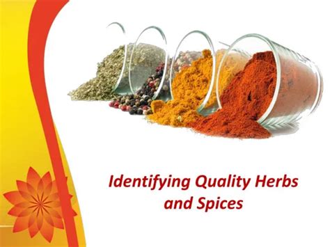 Ppt Spices And Herbs Powerpoint Presentation Free Download Id 2407554