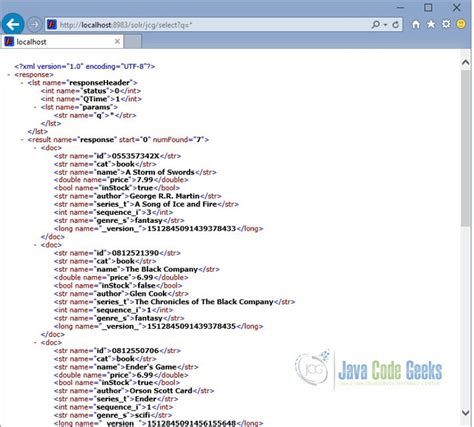 solr delete query example examples java code geeks 2021