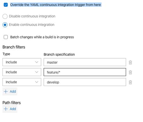 continuous integration how can i set up an azure devops
