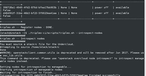 openstack rdo andand kvm hypervisor tripleo deployment of master branch
