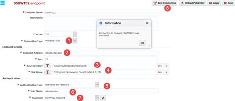flexdeploy connectivity to windows ssh server flexagon
