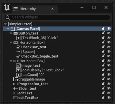 working with unreal engine umg widgets using gamedriver gamedriver