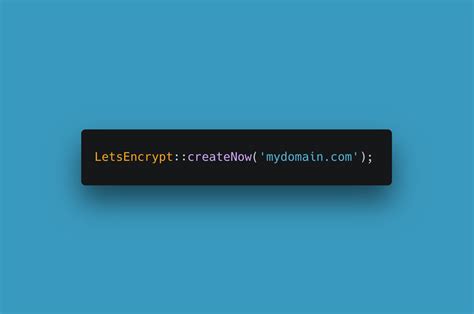 laravel let s encrypt made with laravel
