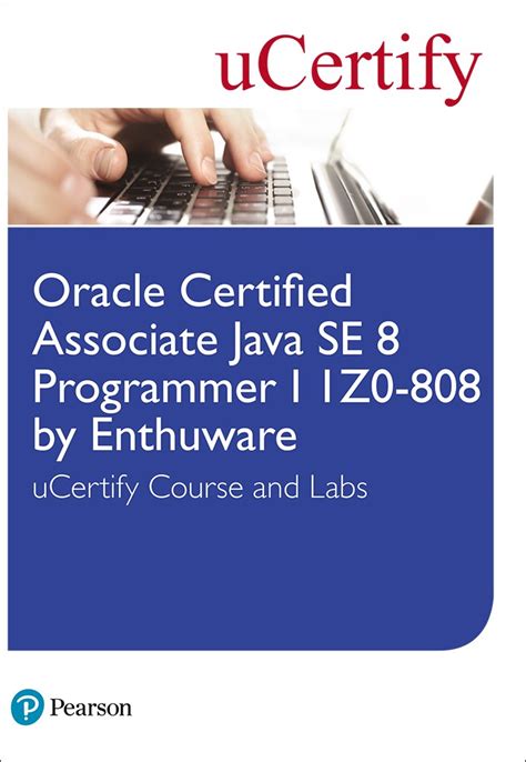 oracle certified associate java se 8 programmer i 1z0 808 by enthuware