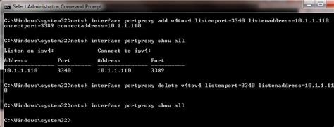 port forwarding in windows
