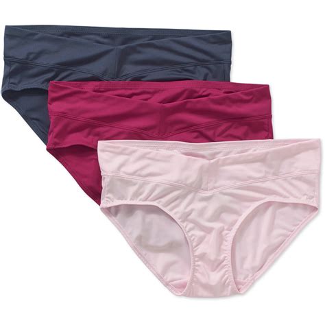 Blissful Benefits By Warners No Muffin Top Hipster Panties 3pk