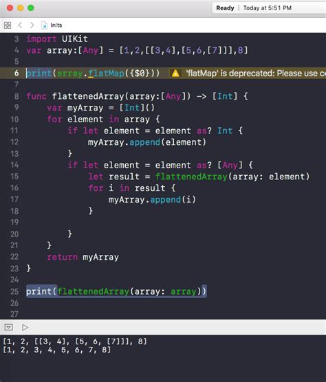 flatten an array of arrays in swift stack overflow