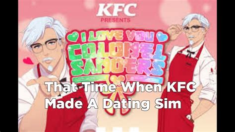 That Time When Kfc Made A Dating Simulator Complete Play Through