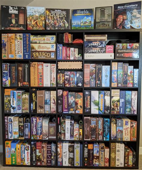 [comc] Filled My First 5 X 5 Kallax And Wanted To Share Boardgames