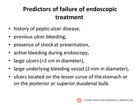 Peptic Ulcer Bleeding