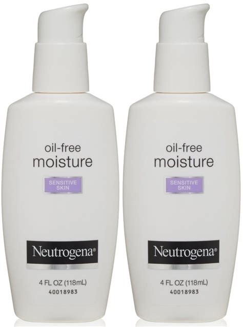 Neutrogena Oil Free Moisture Ultra Gentle Facial Moisturizer Sensitive