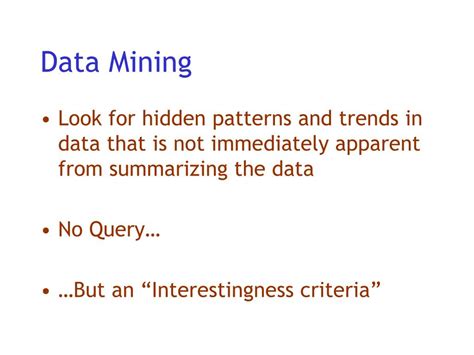 ppt data mining data warehousing and knowledge discovery basic