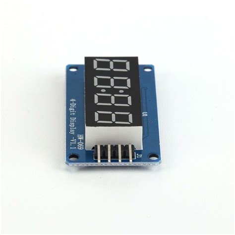 hw 069 4 digits 7 segment display module with 0 36inch time clock