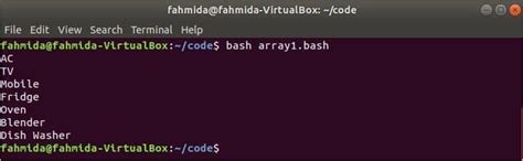bash append to array