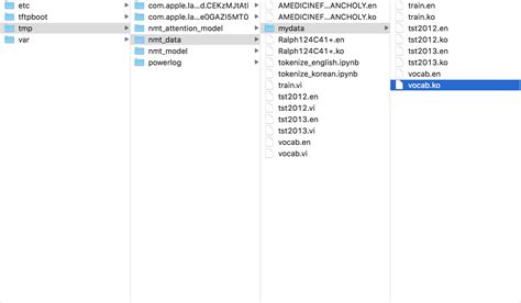 python nmt tensorflow error with notfounderror stack