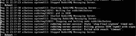 rabbitmq server does not shutdown properly · issue 1697 · rabbitmq
