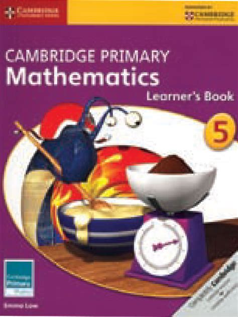 Cambridge Primary Mathematics Teachers Resource 5 Publisher