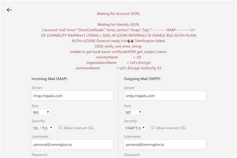 unable to get local issuer certificate