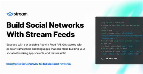build a django social media network app with our api
