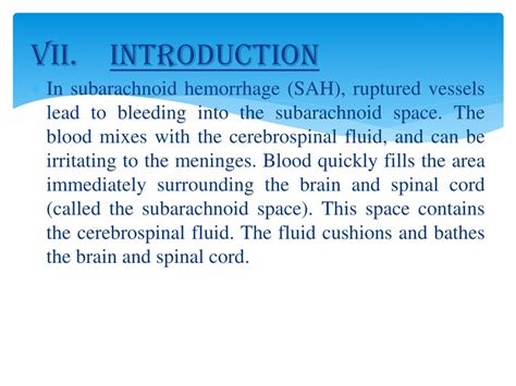 Ppt Case Presentation On Subarachnoid Hemorrhage Powerpoint