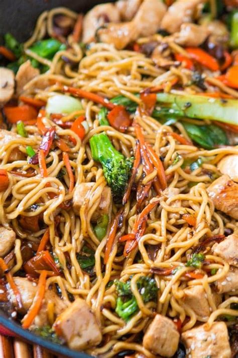15 Minute Chicken Stir Fry Noodles Artofit