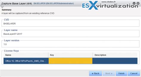 how to capture a vmware mirage base layer esx virtualization