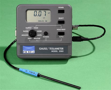magnetic field strength meter photograph by public health england