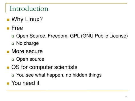 ppt linux for beginners powerpoint presentation free download id