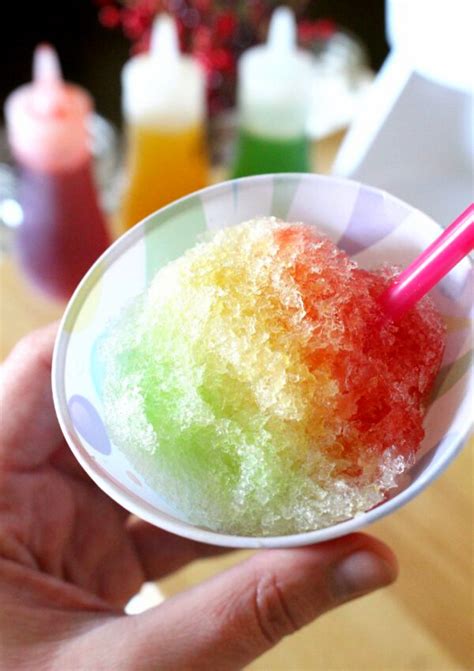 21 Snow Cone Syrup Recipes Super Easy All Natural No Dyes