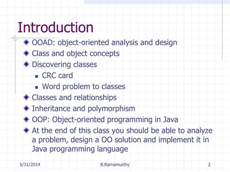 ppt object oriented analysis and design powerpoint