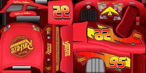 Lighting Mcqueen Texture Version By Kyleriverwithem On Deviantart