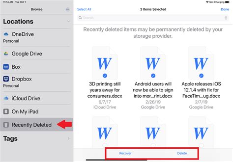 how to use the files app in ios 13 and ipados