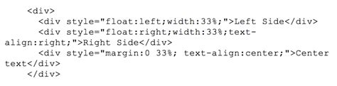 how to float html alignment items in the same rowed2go blog