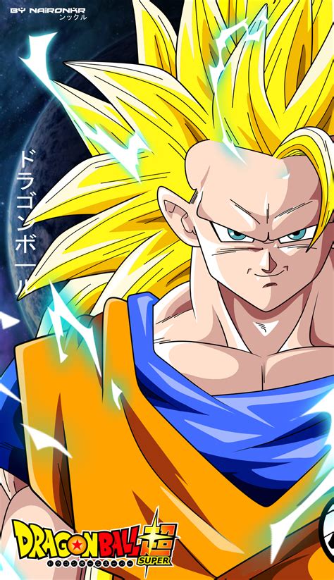 Goku Ssj3 Poster By Naironkr On Deviantart Dragon Bal