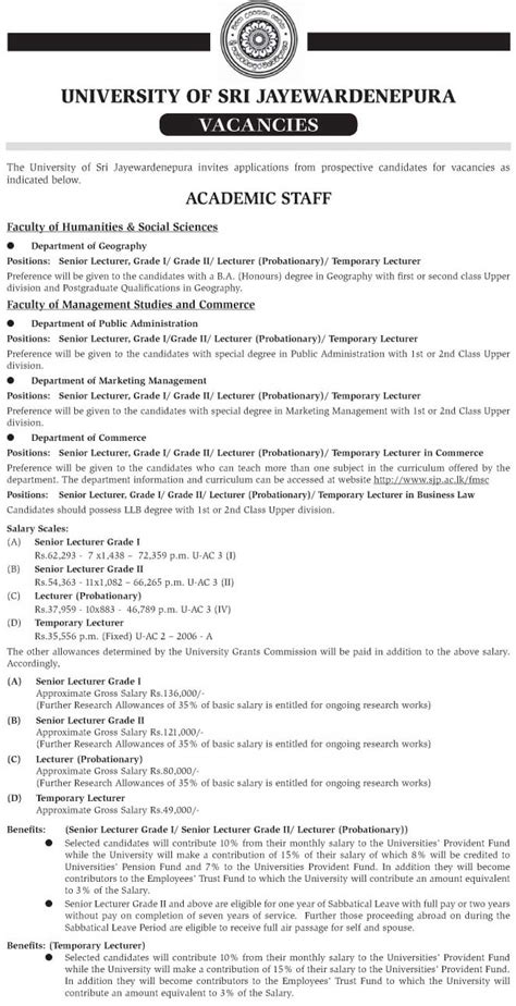 Vacancies For Cum System Analyst Information System Manager Computer
