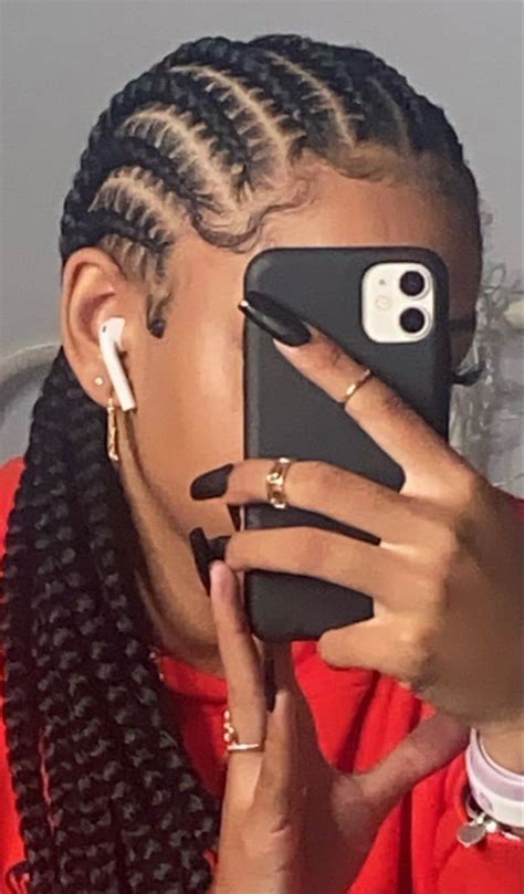 Cute Box Braids Hairstyles Braided Cornrow Hairstyles Protective