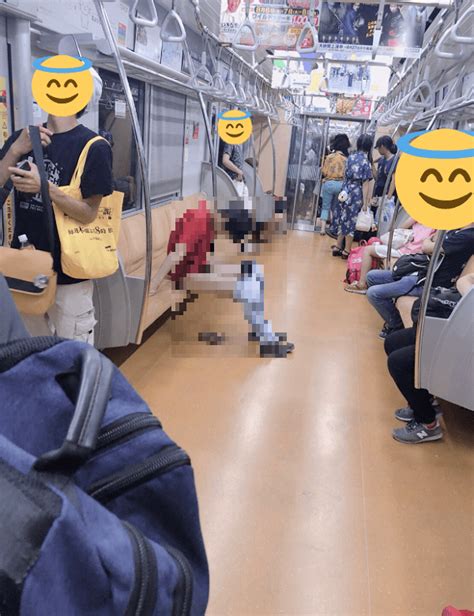有楽町線の電車内で脱糞 ズボン下げてうんこ漏らす Twitterに目撃画像 ニュース速報japan
