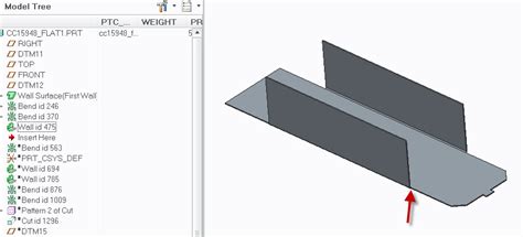 solved cannot unbend or create flat pattern ptc community