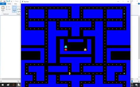 python program to pacman using python tkinter kashipara