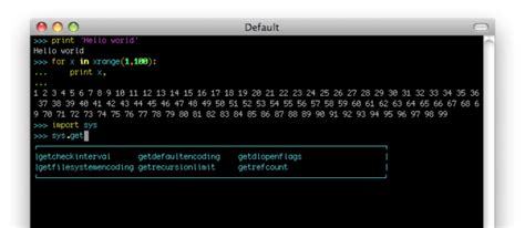 bpython 0 9 6 python command line at ease linux magazine