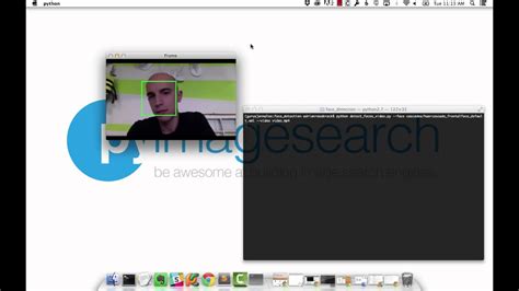 detecting faces in a video file using python and opencv youtube