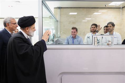 مشرق نیوز عکس افتتاح بیمارستان امام خمینی ره شهریار با حضور رئیسی
